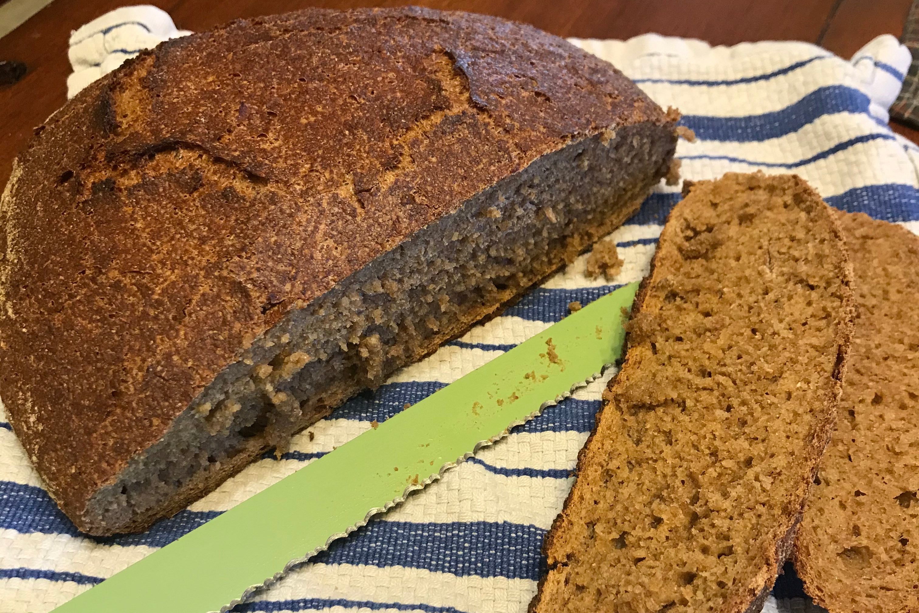Simple Rustic Kernza® Bread Recipe | Perennial Pantry