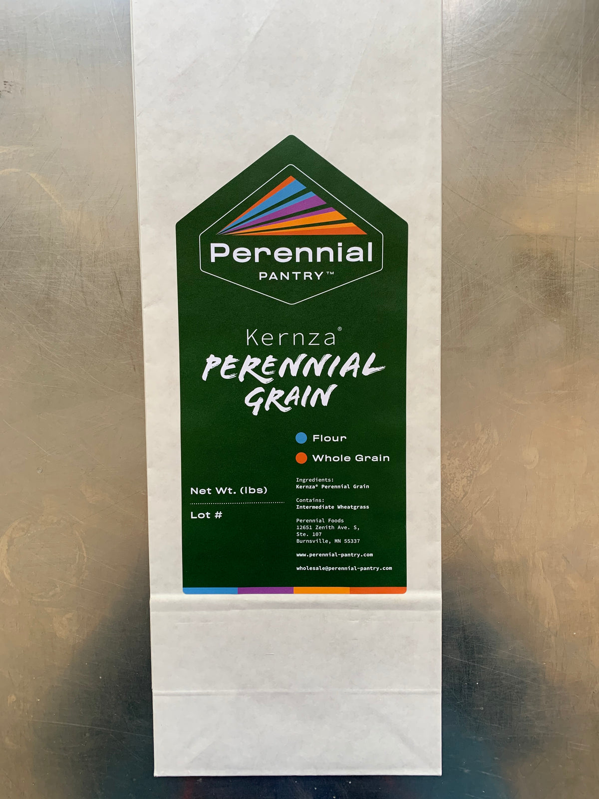 5 lbs Kernza Flour ($6/Lb) | Perennial Pantry